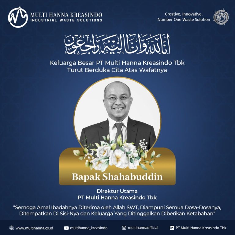 Pemberitahuan Meninggal Dunia Direktur Utama PT Multi Hanna Kreasindo ...